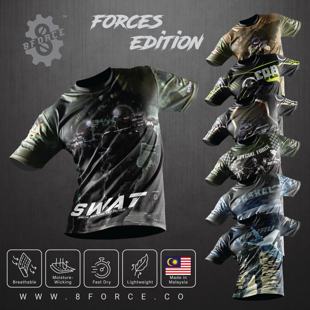 READY STOCK BAJU TAKTIKAL ARMY POLICE TENTERA POLIS TACTICAL TSHIRT ...