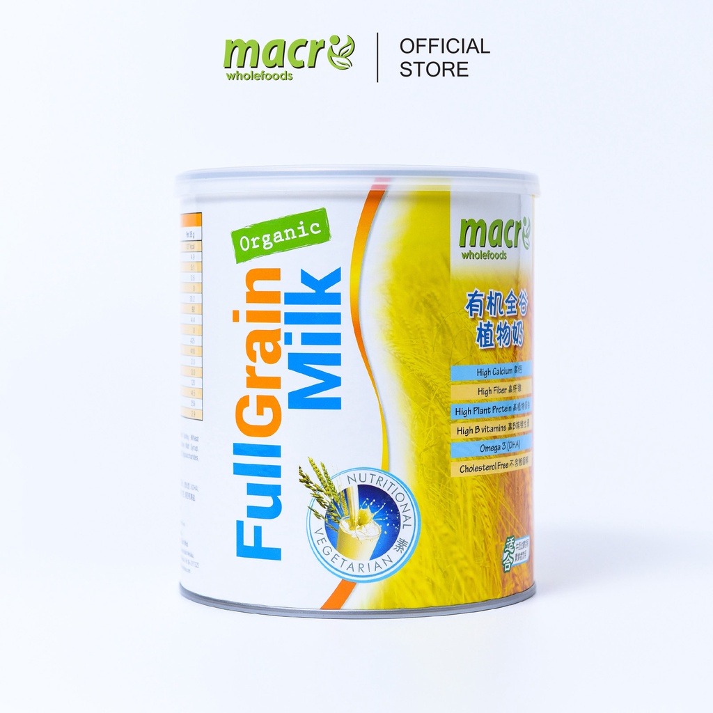 Macro Wholefoods Organic Full Grain Milk (650g) | Shopee Malaysia
