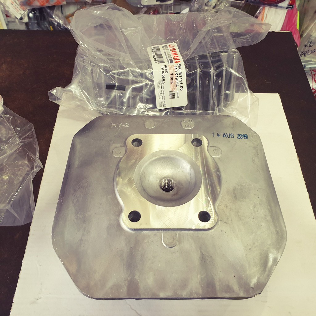 YAMAHA 125Z Y125 Y125Z Y125ZR Head Cylinder 100% ORIGINAL | Shopee Malaysia