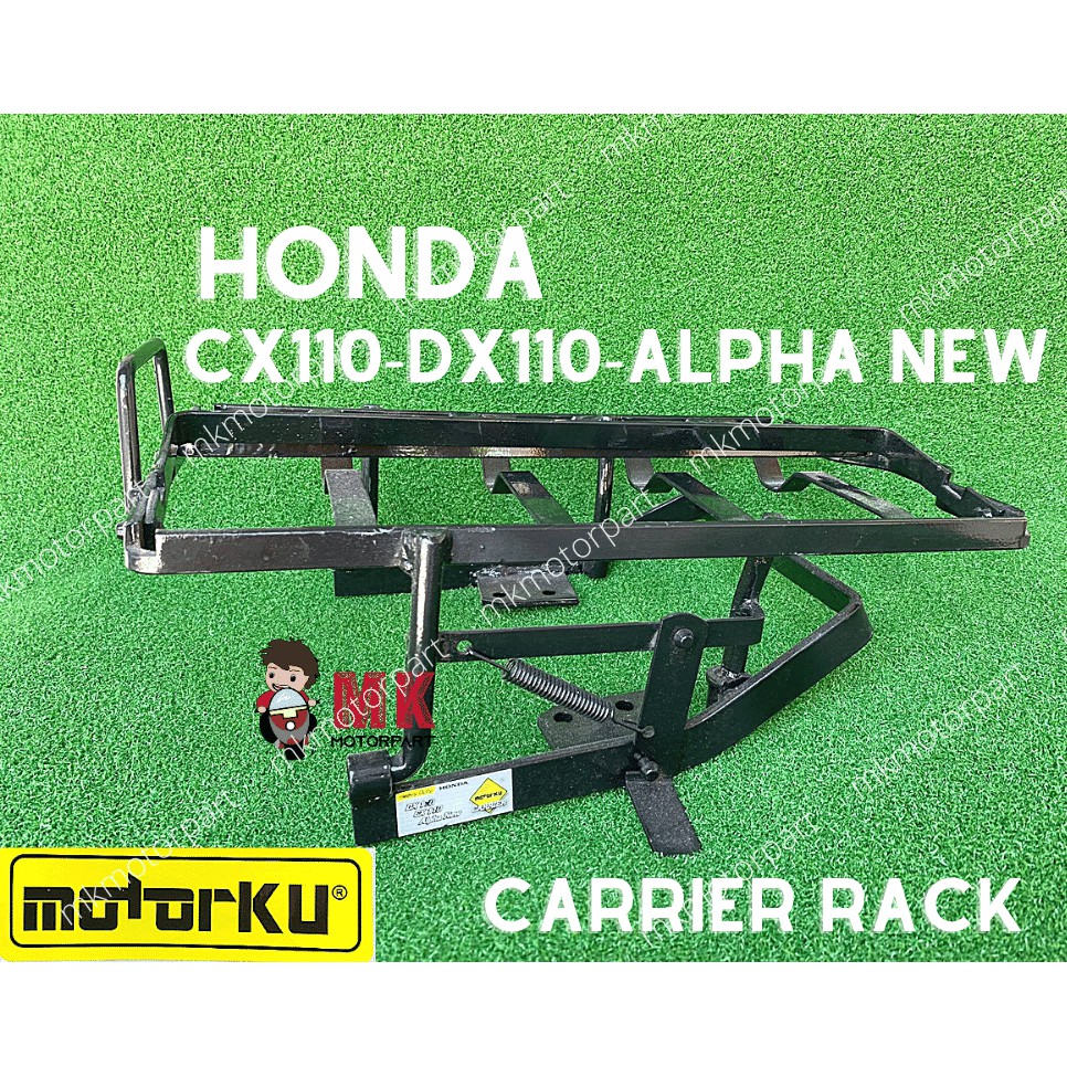 Motorku Heavy Duty Carrier Rak Besi Honda Wave Alpha CX / CX V2 / DX ... Motorku Heavy Duty Carrier Rak Besi Honda Wave Alpha CX / CX V2 / DX ...