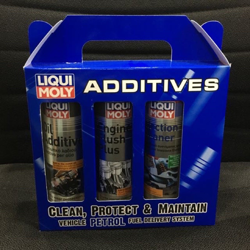 3in1 Liqui Moly Additives oil 3 in 1 (Petrol) 300ml/bottle Engine flush , injection Cleaner, Oil ...