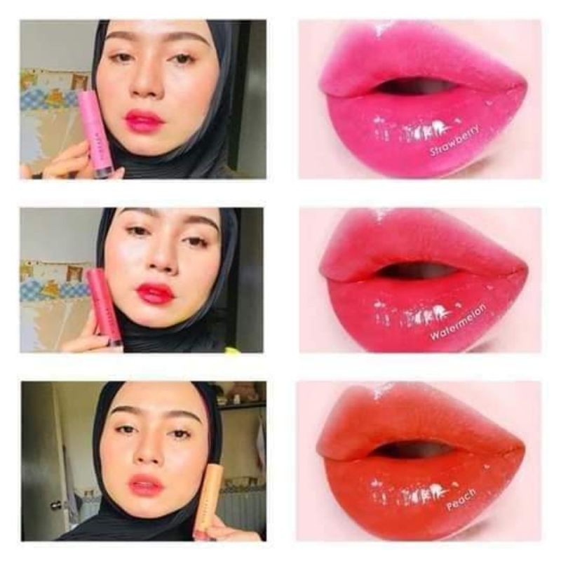 Sobella Liptint Peach Strawberry Watermelon Rafflesia Sunflower 100% ...