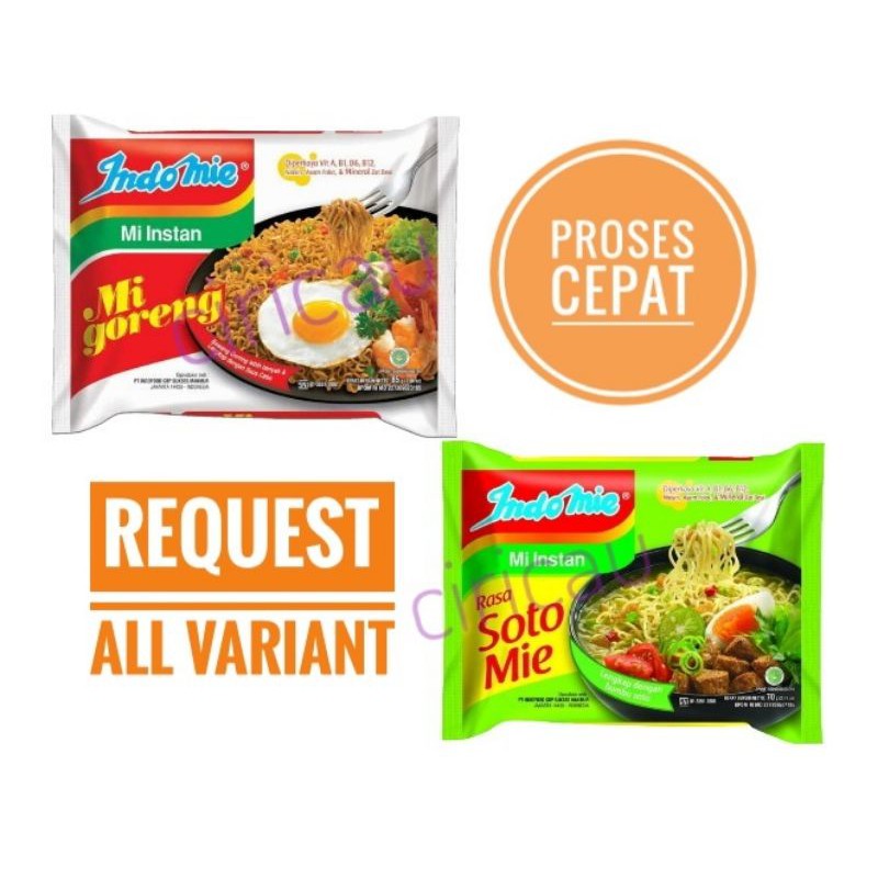 Indomie All Variant Noodles (Can Request | Shopee Malaysia