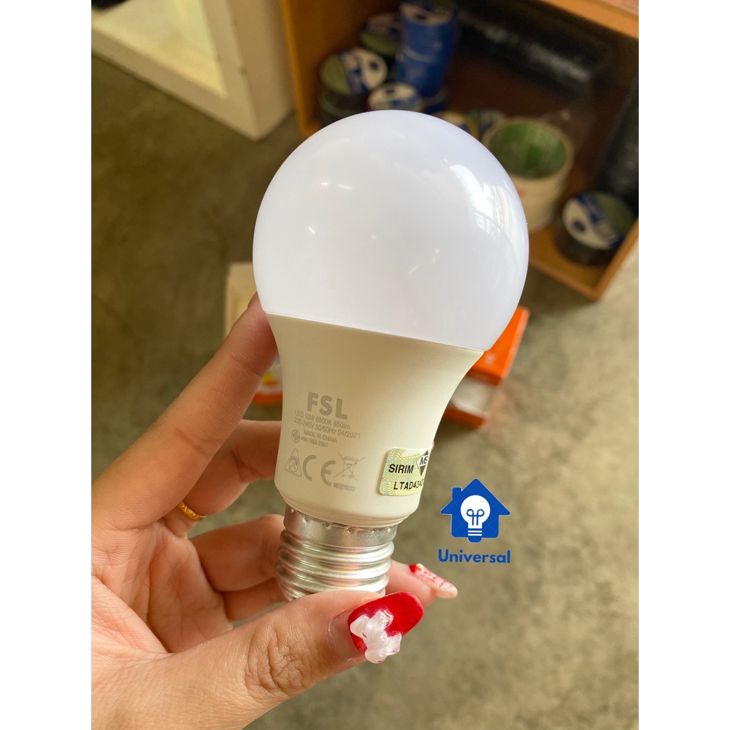 FSL 10W E27 LED BULB [SIRIM] | Shopee Malaysia