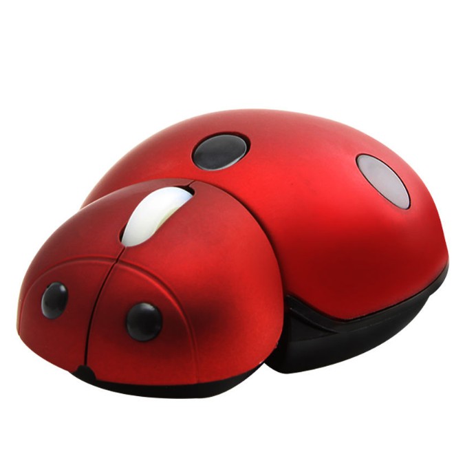 Ergonomic Seven Star Ladybug Mouse Personalized Cartoon Mouse Tetikus ...