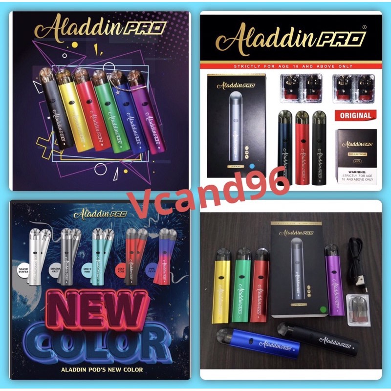 Cartridge vamped cartridge aladdin pod 100% original aladdin pro pod ...