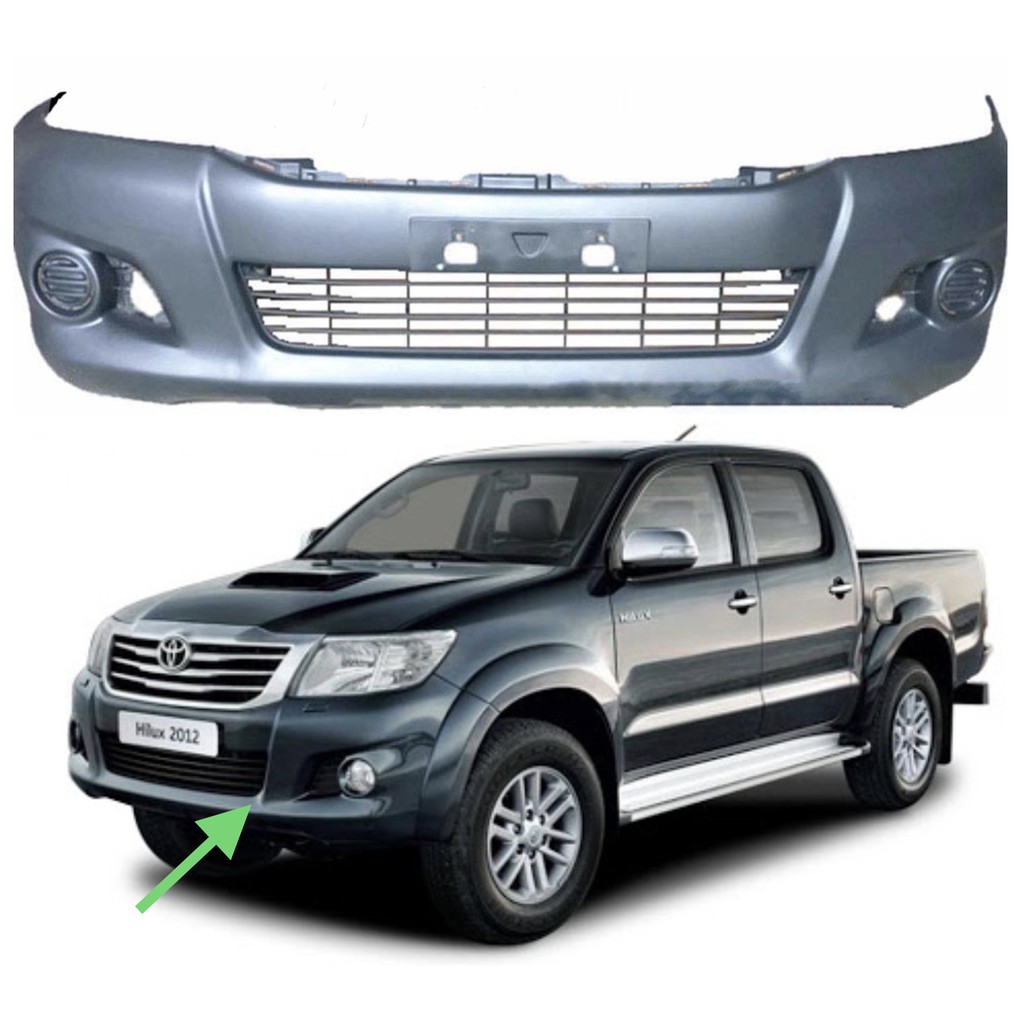 Toyota HILUX (2011) KUN26 - FRONT BUMPER (NEW) | Shopee Malaysia