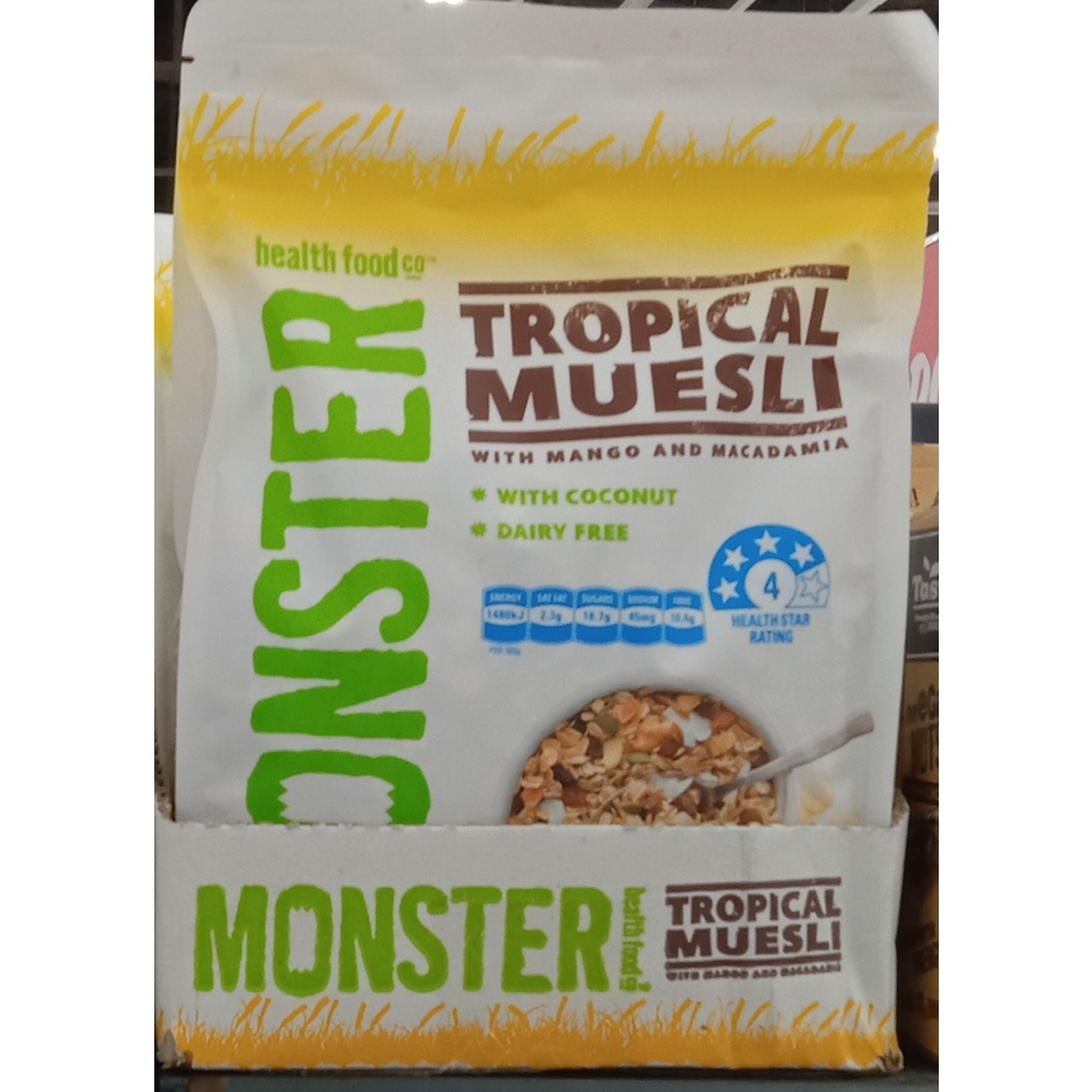Monster Tropical Muesli 700g(Australia) | Shopee Malaysia