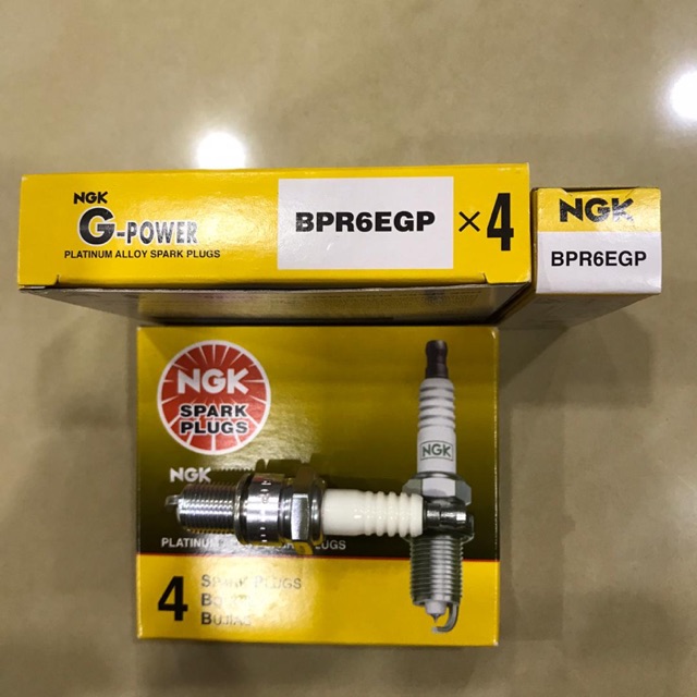 (NEW STOCK) (100% ORIGINAL ) NGK G-Power Platinum Spark Plug BPR6EGP ...