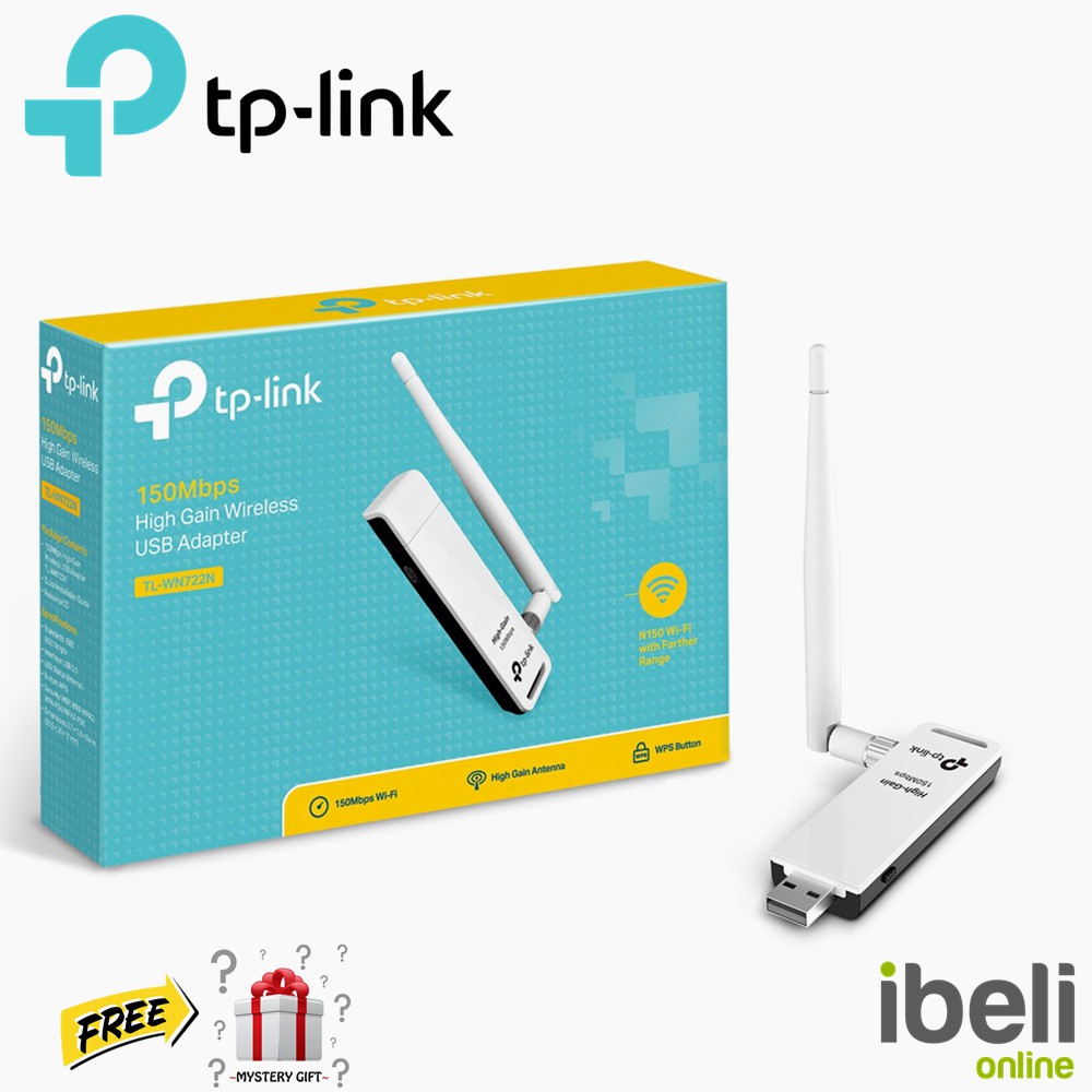 TP-LINK TL-WN722N High Gain Wireless N USB Wireless Adapter Wifi TL ...