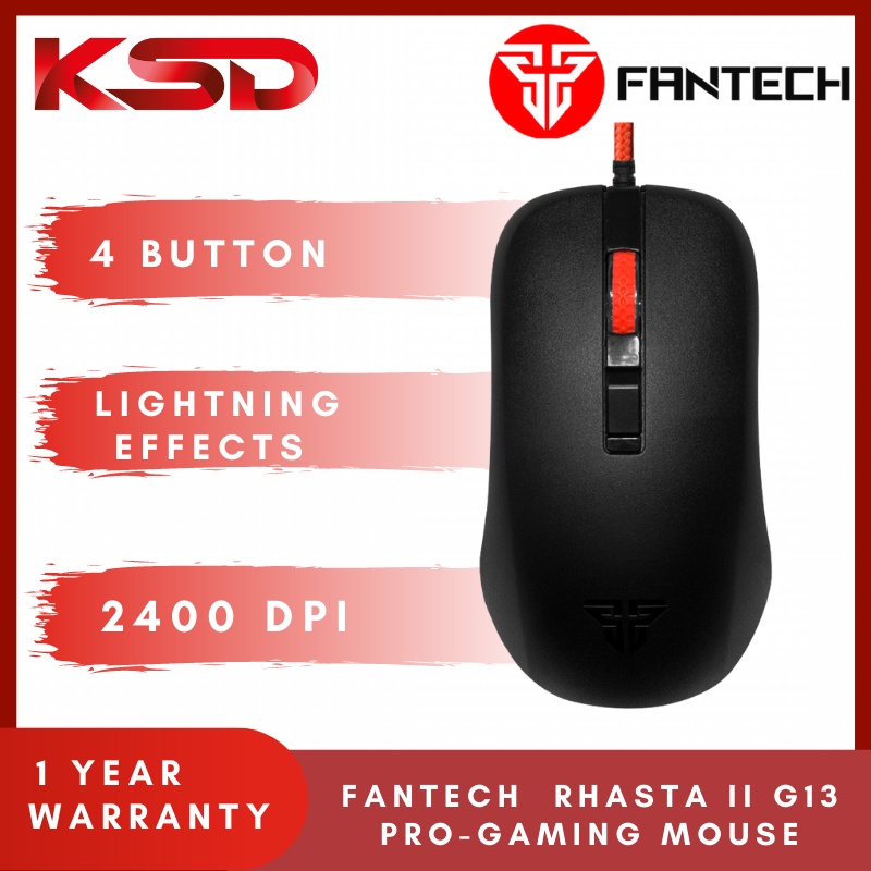 Fantech Rhasta II G13 Pro-Gaming Mouse | Shopee Malaysia