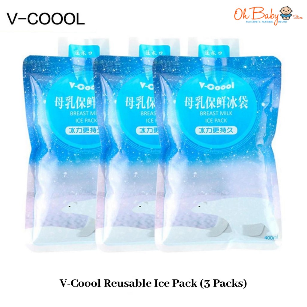 V-Coool Reusable Ice Pack (3 Packs) | Shopee Malaysia