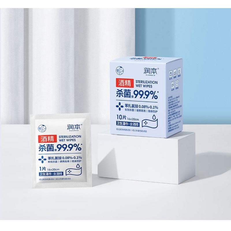 Individual pack/Alcohol wet tissue/alcohol wipes/Sterilization Wet ...
