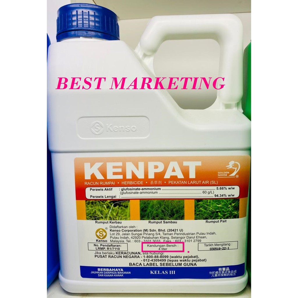 4LIT KENPAT KENSO / Rumput Rampai / Tepat | Shopee Malaysia