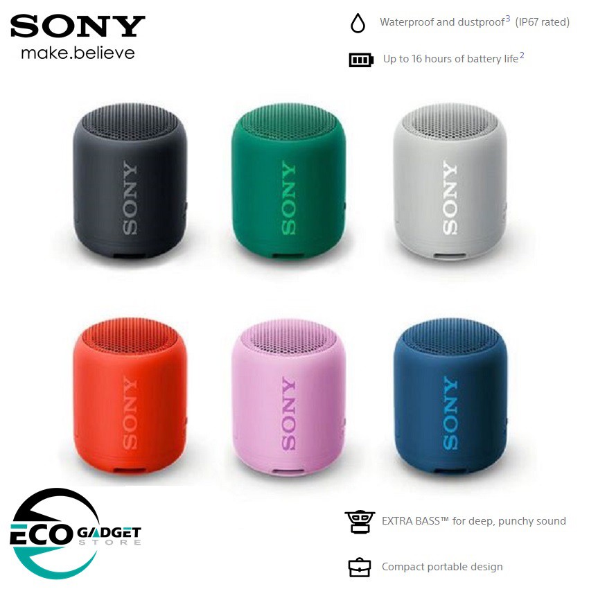 Sony MY SRS-XB12 EXTRA BASS™ Portable BLUETOOTH® Speaker | Shopee Malaysia