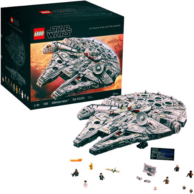 LEGO STAR WARS 75192 UCS Millennium Falcon New In Sealed Box | Shopee ...