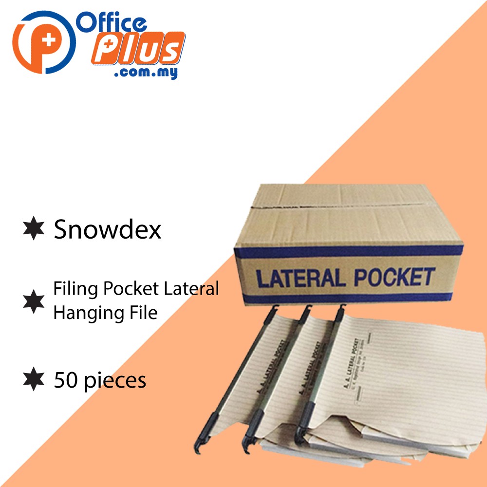 Snowdex Filing Pocket Lateral Hanging File - 50 pieces | Shopee Malaysia