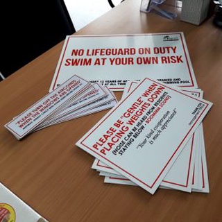 WARNING SIGN AMARAN PAPAN TANDA NO ENTRY CCTV STAFF ONLY ACRLIC NO ...