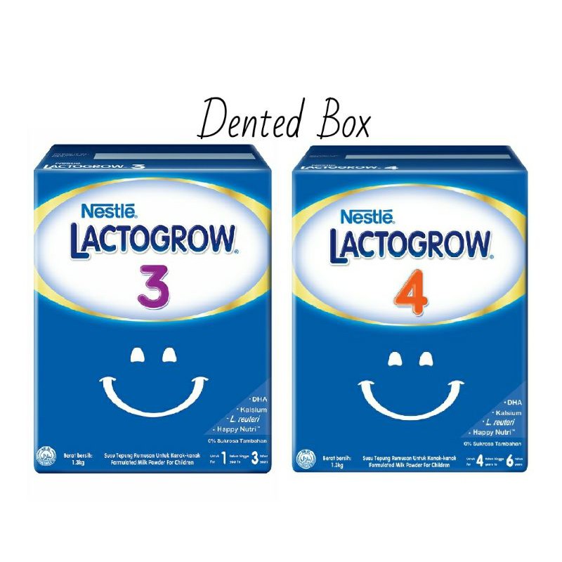 (Dented Box) Nestle Lactogrow 3/4 Milk Powder (1.3kg) | Shopee Malaysia