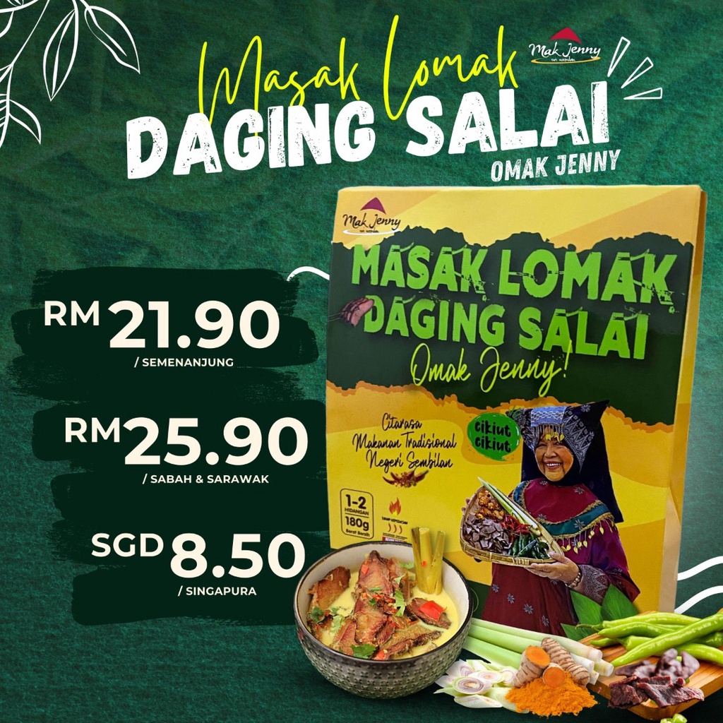 MASAK LOMAK DAGING SALAI OMAK JENNY | Shopee Malaysia