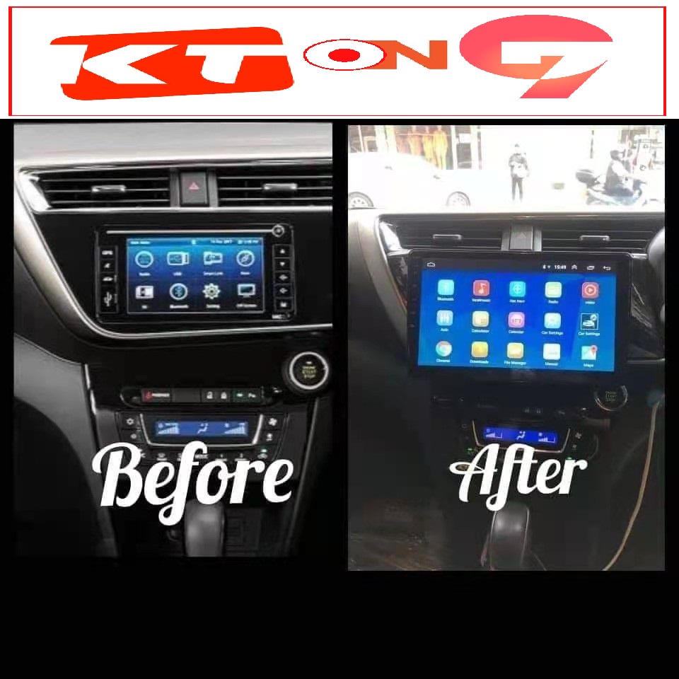 PERODUA MYVI / LAGI BEST / ICON / NEW MYVI ANDROID PLAYER WITH CASING ...