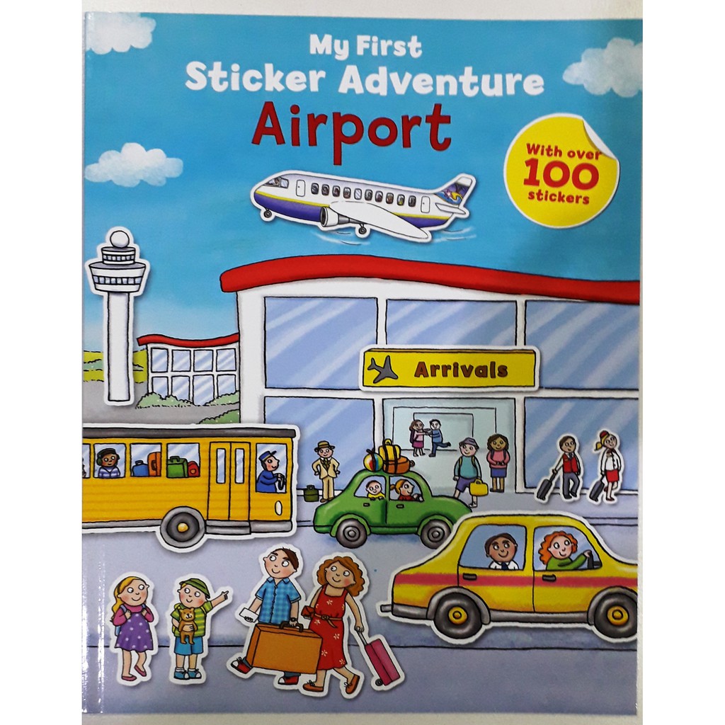 My First Sticker Adventure Airport / Sticker Book / Activity Book / Kid ...