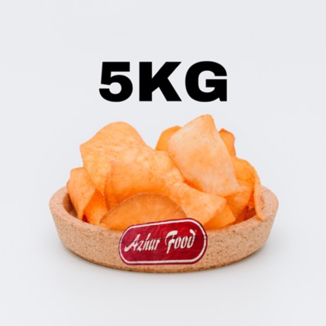 Kerepek Ubi Berperisa BBQ 5KG Azhar Food | Shopee Malaysia