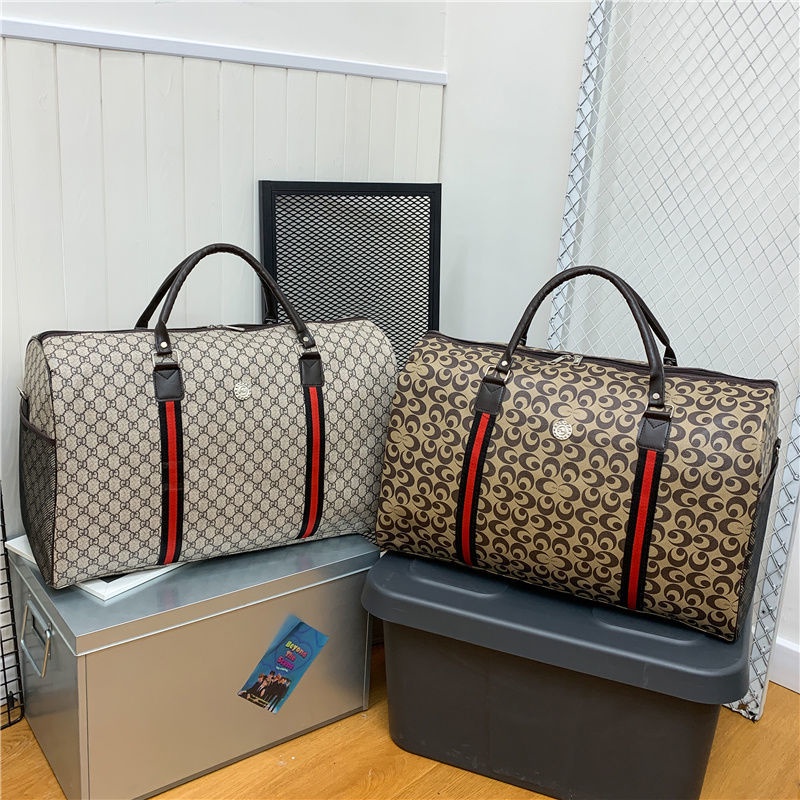 New Style pu Leather Fashion Short-Distance Travel Bag Men Women ...