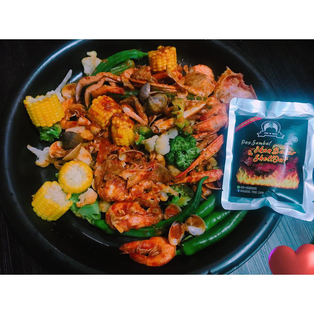 Pes Sambal Ikan Bakar & Shell Out Tok Mod 200g | Shopee Malaysia
