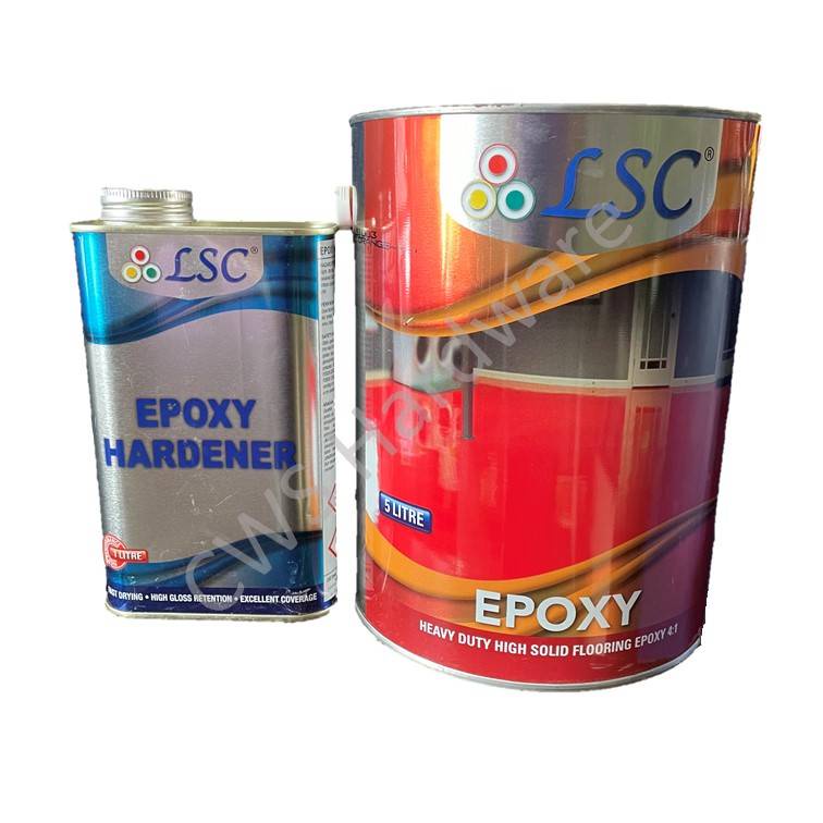 LSC EPOXY PAINT ( 5L ) 5 Liter Epoxy Floor Paint & Epoxy / FLOOR ...