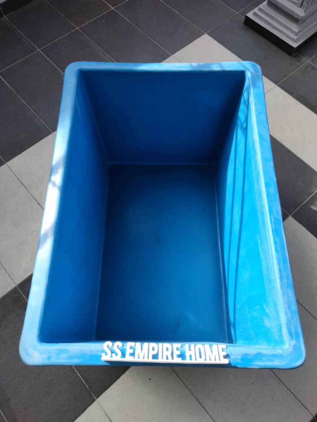 NEX 3 x2x2 Fiberglass Fish Tank Fibre Water Pond Aquarium Heavy Duty ...