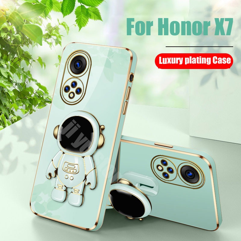 Soft Casing Honor X7 With Fold Stereoscopic Astronaut Bracket Straight ...