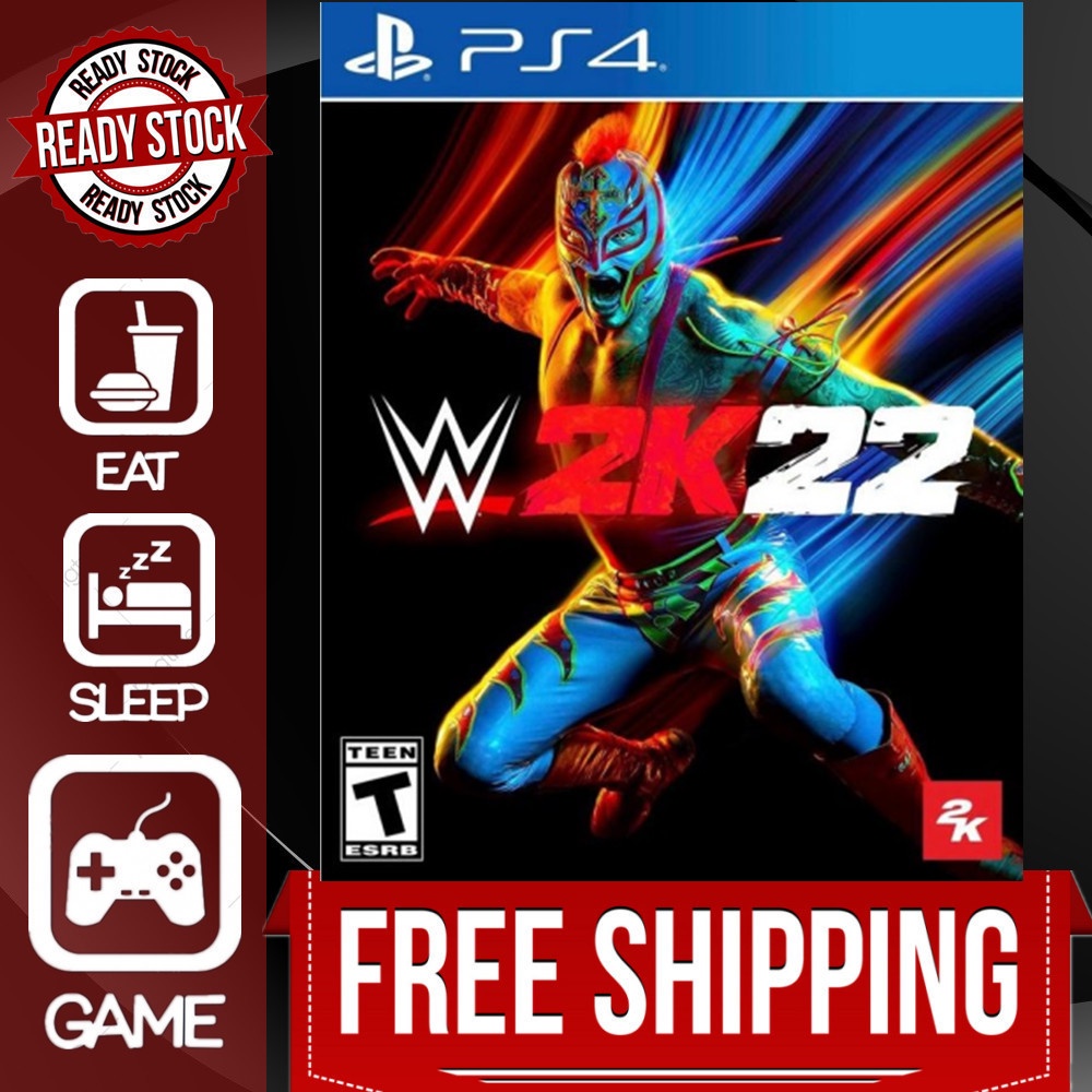 PS4 WWE 2K22 (English*Disc*New Seal) WWE2K22 Wrestling Video Game WWE ...