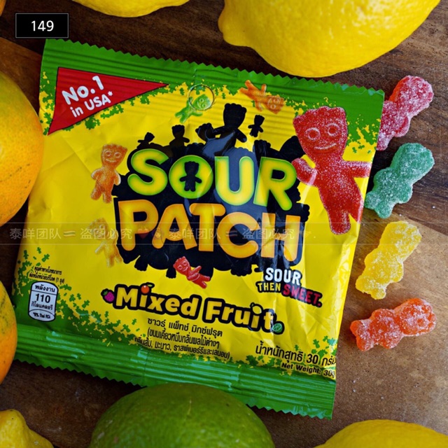 [ Thailand Snack ] Sour Patch (mixed fruit) 30g | Shopee Malaysia