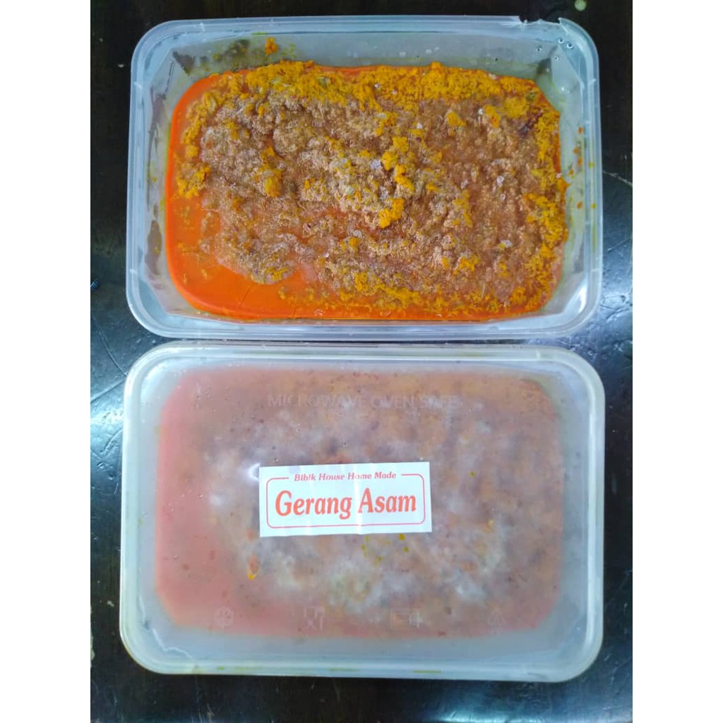 Home Made Gerang Asam (Bibik House Melaka) | Shopee Malaysia