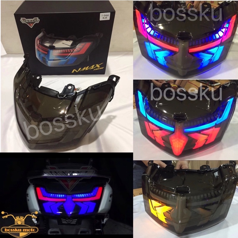 NMAX V1 TAIL LAMP RUNNING LED WITH SIGNAL | Shopee Malaysia