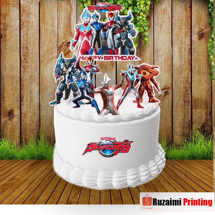 ULTRAMAN CAKE TOPPER 005 | Shopee Malaysia