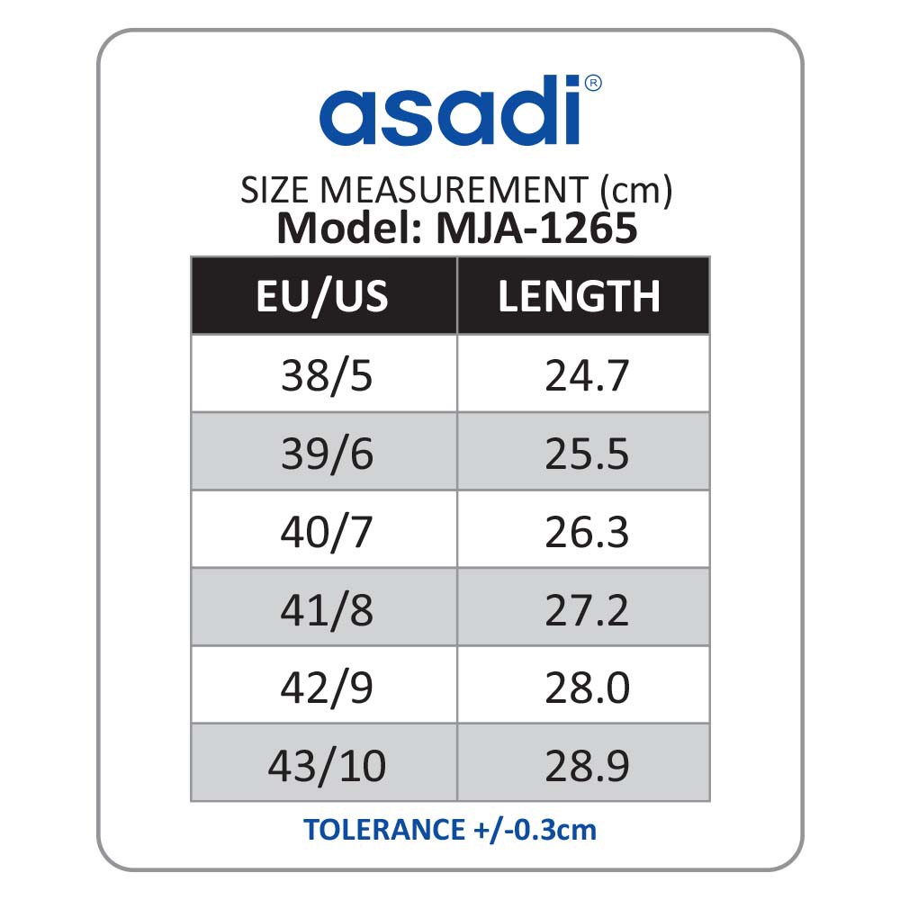 MBS ASADI Men Rubber EVA Slip On Shoes MJA-1265 ( Size 5 - 10) | Shopee ...