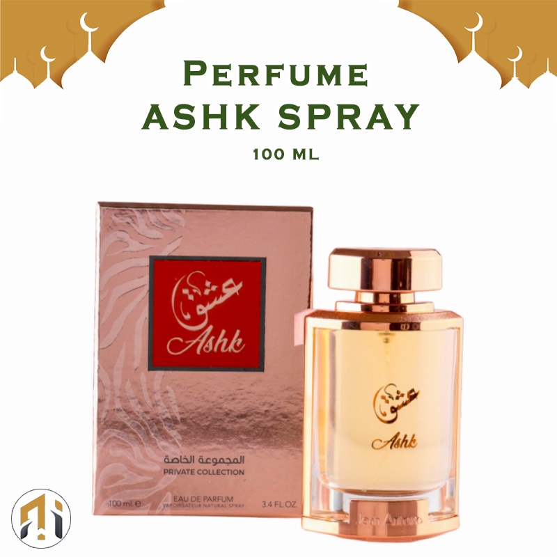 ASHK SPRAY 100ml ALMAS Arabic perfume Arab | Shopee Malaysia