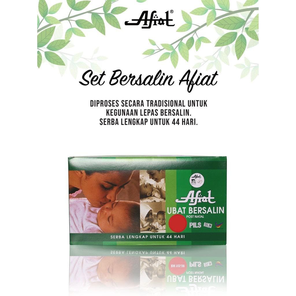 Set Bersalin Afiat Serba Lengkap 44Hari-Mengembalikan Tenaga Selepas ...