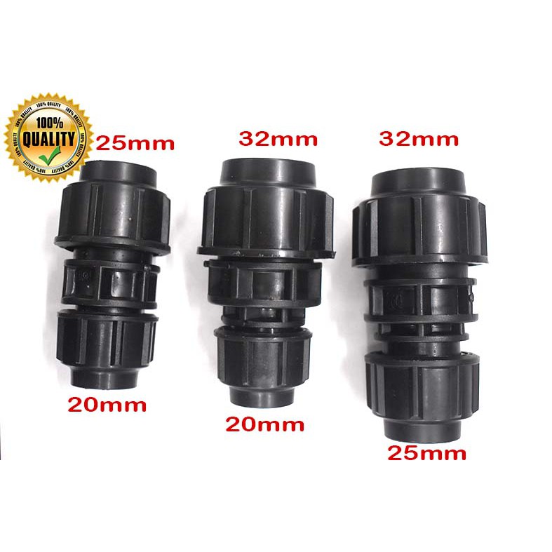 [READY STOCKS] 25MM X 20MM, 32MM X 20MM, 32MM X 25MM HDPE POLY REDUCING COUPLER (SIRIM APPROVED ...