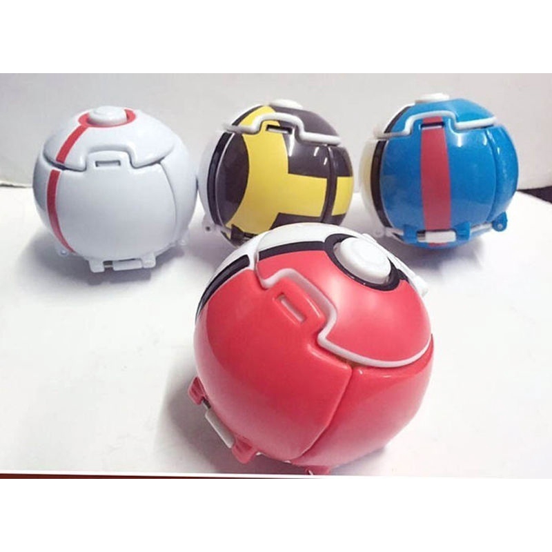 Throw Automatically Bounce Pokeball With Pokemon Pikachu Anime Action ...