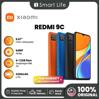 Xiaomi Redmi 9C 4GB + 128GB Price in Malaysia & Specs - RM479 | TechNave