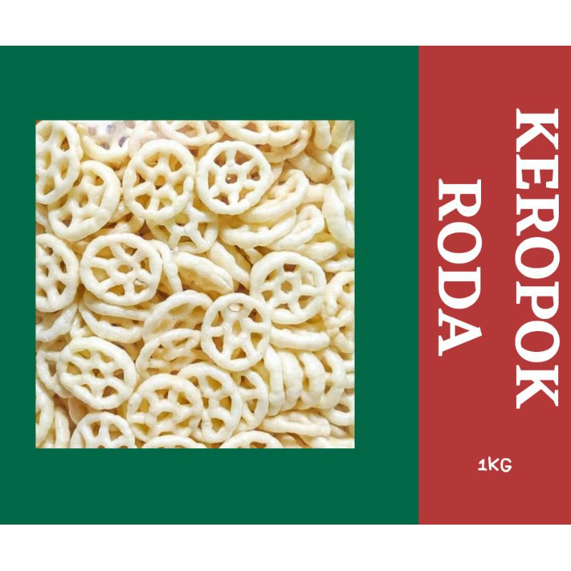 KEROPOK RODA 1KG | KEROPOK TAYAR | KUDAPAN | KEREPEK | BORONG | Shopee ...