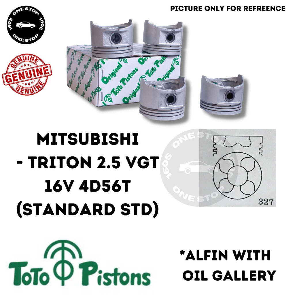 MITSUBISHI TRITON VGT 2.5 16V 4D56T ALFIN OIL GALLERY STD TOTO JAPAN ...