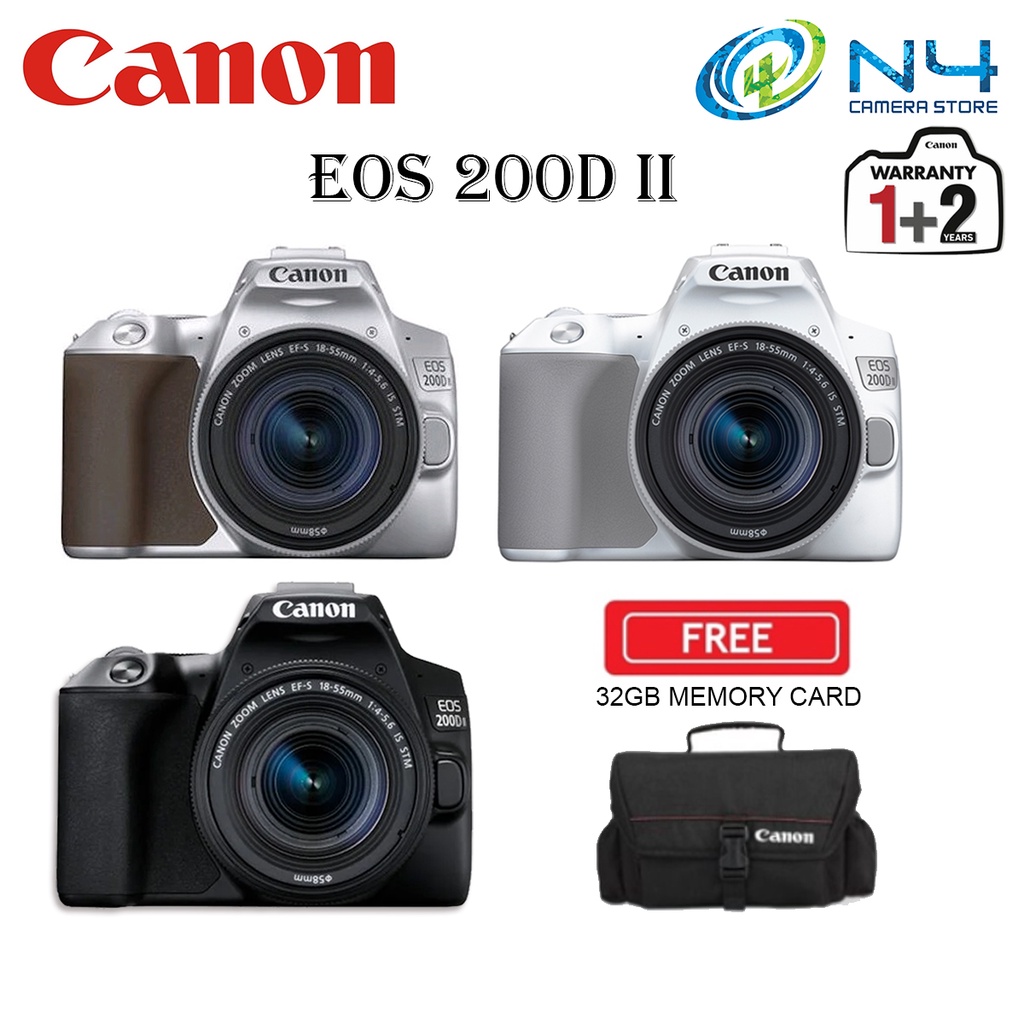 Canon EOS 200D MKii 18-55mm IS STM Canon 200d with 18-55mm lens ...