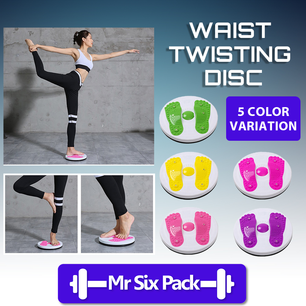 TP281 WAIST TWIST DISC PLATE BODY SHAPING BURN CALORIES FOOT MASSAGE ...