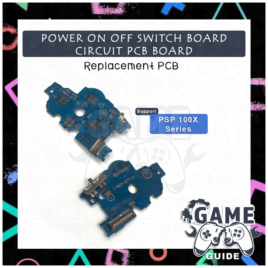 Sony PSP 100x 1000 Replacement Power On Off Board Switch Button Unit ...