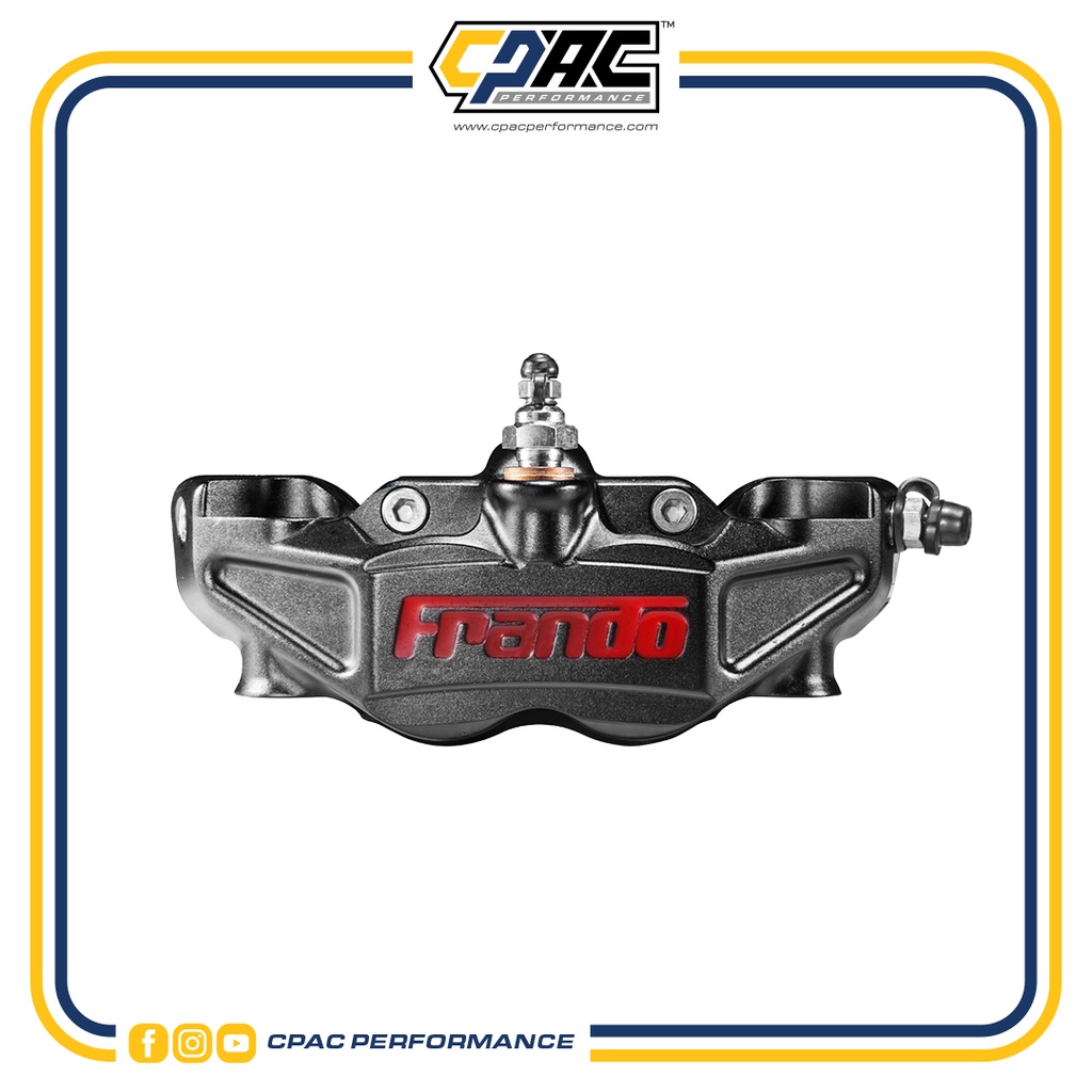 FRANDO ISI-02 Titanium - Big 4 Piston Forged Brake Caliper (Radial ...