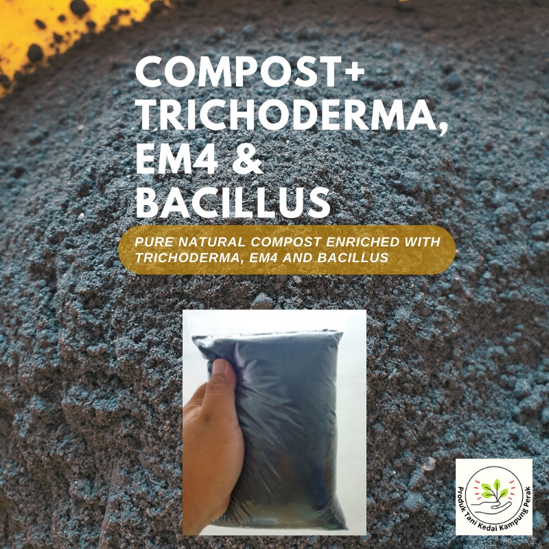 BAJA KOMPOS+TRICHODERMA, EM4 & BACILLUS /COMPOST+ TRICHODERMA ,EM4 ...